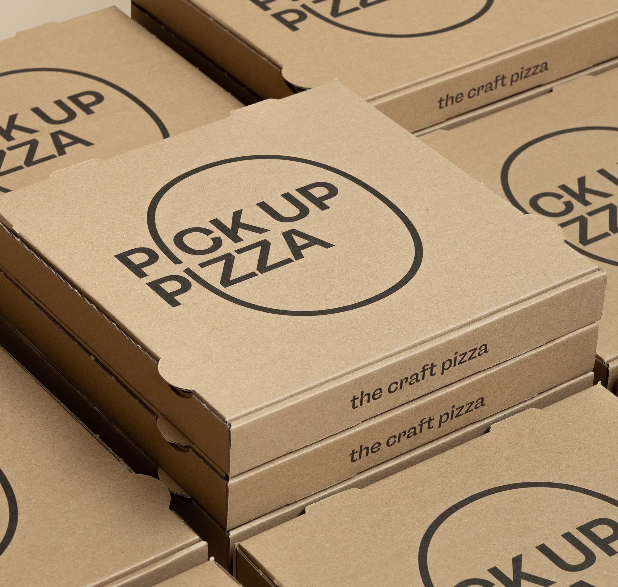 PICK UP PIZZA • Branding. Web. Reto Bürkli • Designagentur • Basel